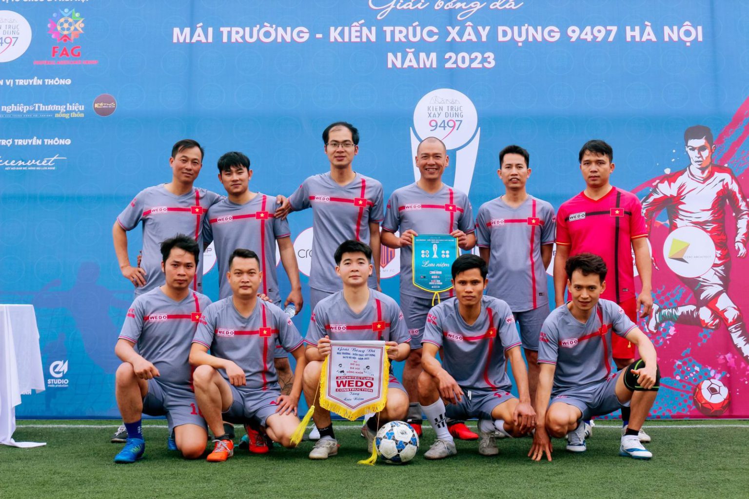 Tri ân các nhà tài trợ Giải Cup Mái trường KTXD 9497 Hà Nội năm 2023 ...